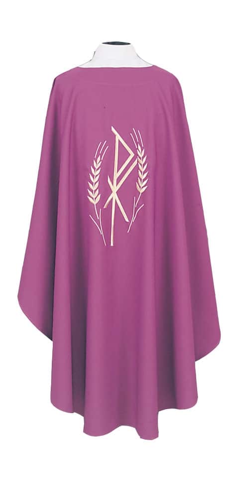 Pax Symbol Clergy Chasuble - Christian Expressions Bookstore & Gifts