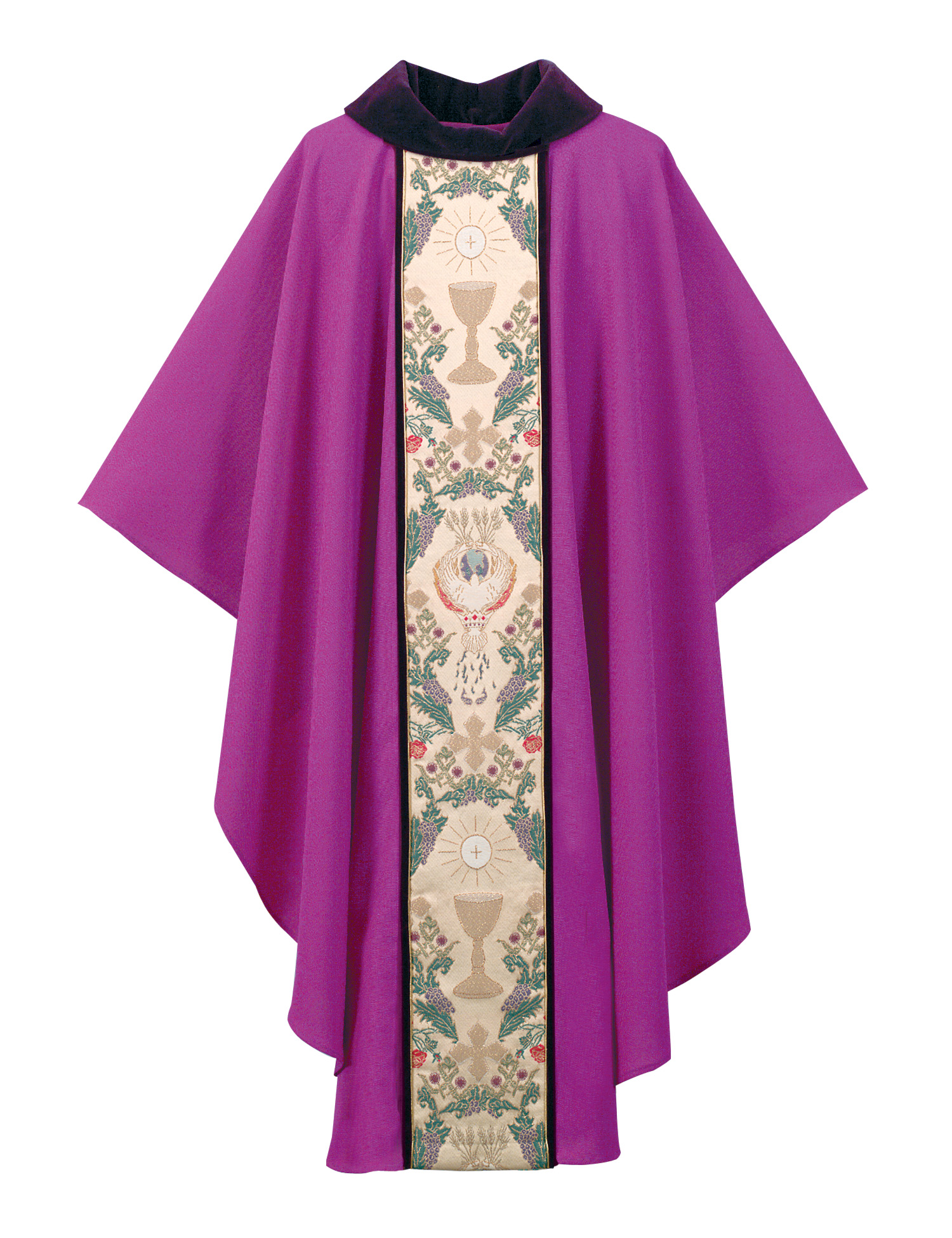 Tapestry of Life Velvet Collar Chasuble - Christian Expressions ...