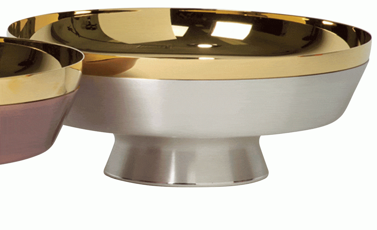 Two Tone Communion Ciborium Bowl - Christian Expressions Bookstore & Gifts