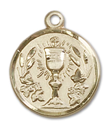 14kt Gold Communion Chalice Medal - Christian Expressions Bookstore & Gifts