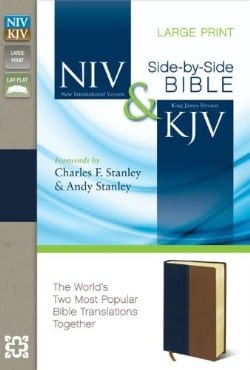 NIV And KJV Parallel Bible Large Print - Christian Expressions ...