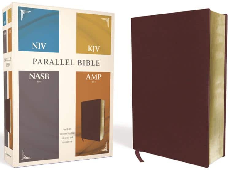 NIV KJV NASB Amplified Parallel Bible - Christian Expressions Bookstore ...