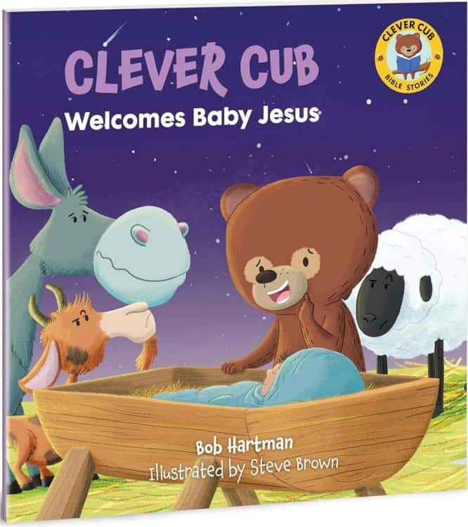 Clever Cub Welcomes Baby Jesus - Christian Expressions Bookstore & Gifts