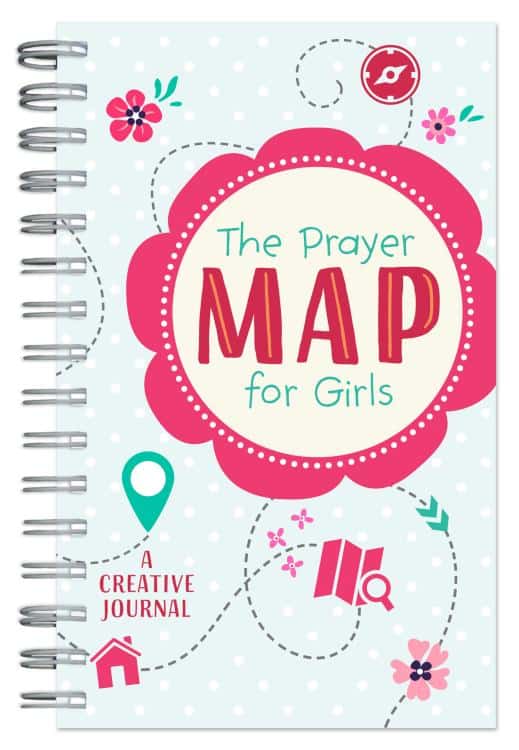 Prayer Map For Girls - Christian Expressions Bookstore & Gifts