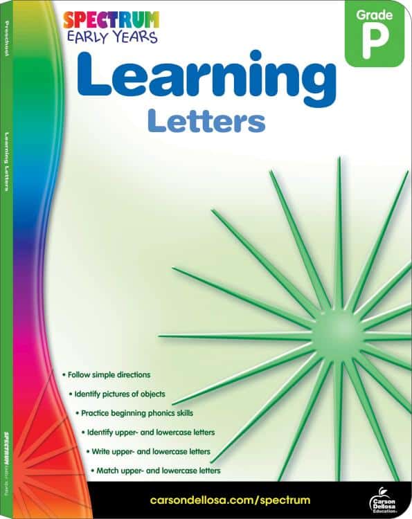 Learning Letters Grade PK - Christian Expressions Bookstore & Gifts